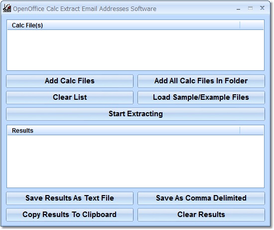 How To Extract Email Addresses From OpenOffice Calc