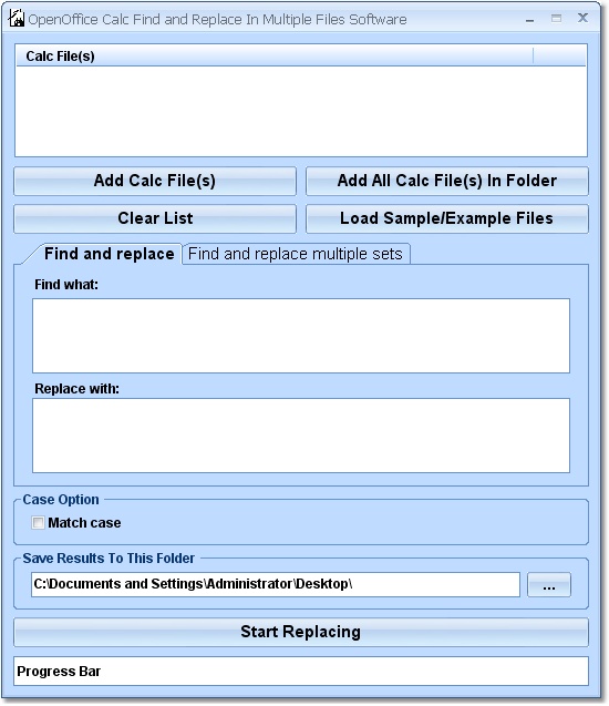 How To Find And Replace In Multiple OpenOffice Calc Files