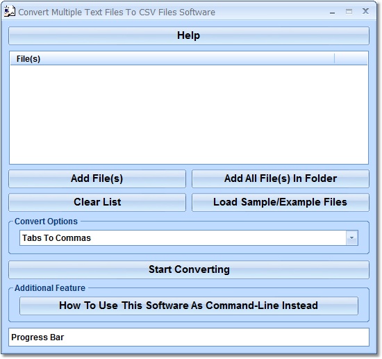 How To Convert Text Files To CSV
