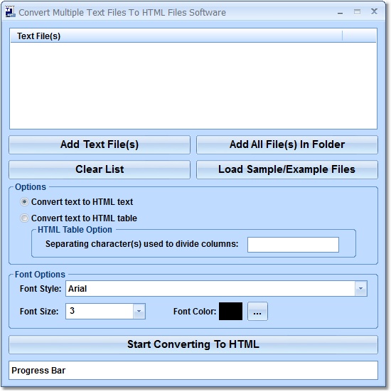How To Convert Text Files To HTML Files