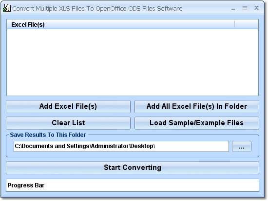 How To Convert XLS Files To ODS Files