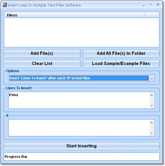 Insert Lines In Multiple Text Files Software 7 0 Application For Windows Mac Linux