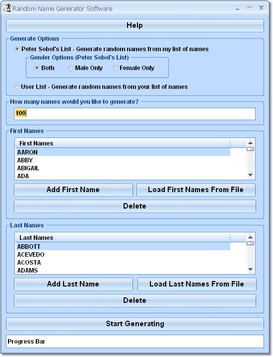 Random Name Generator Software 7 0 Download Fast Free No Broken