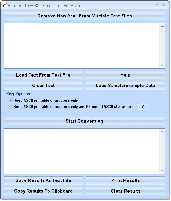 Download Free Remove Non ASCII Characters Software By Sobolsoft V 7 0
