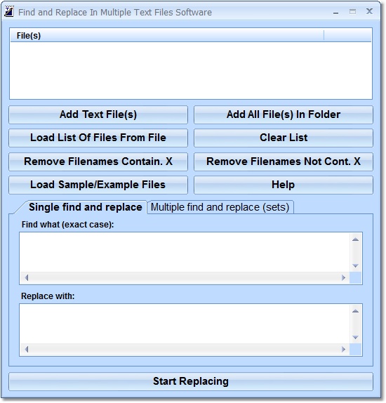 Download Find And Replace Multiple Items At Once Software Free Trial 