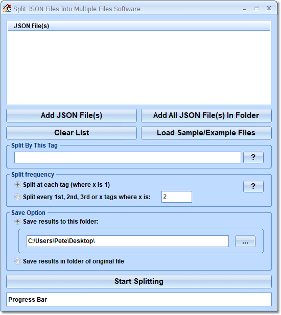 Split JSON Files Into Multiple Files Software Split One Or More JSON 