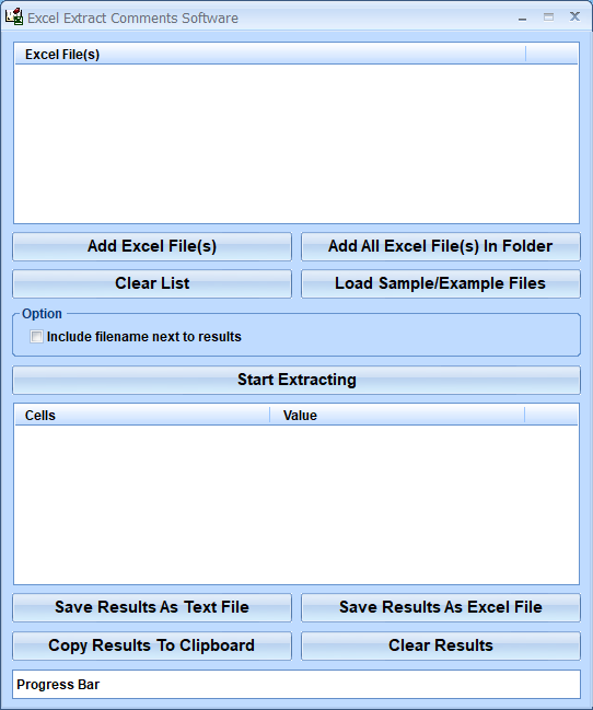 Excel Extract Comments Software
