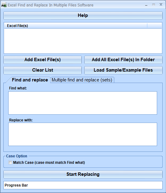 Excel Find And Replace In Multiple Files Software