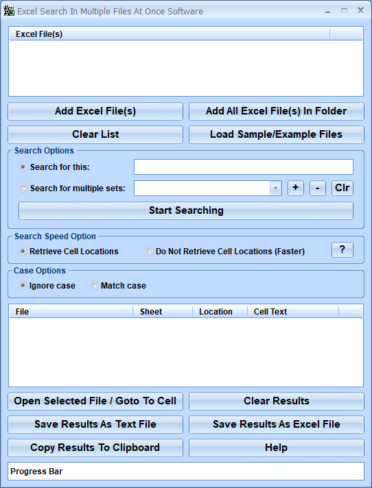 Excel Search In Multiple Files At Once Software