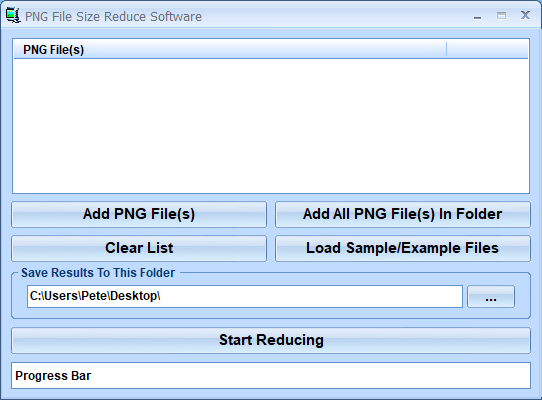 PNG File Size Reduce Software