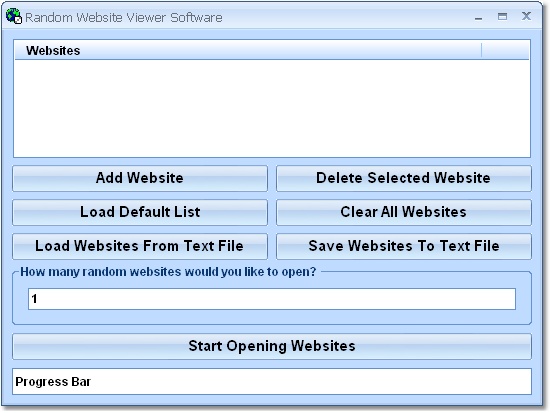 Random Website Viewer Software